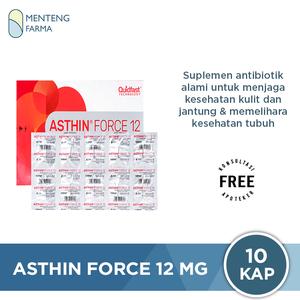 Promo Asthin Force 12 Mg 10 Kapsul - Suplemen Antioksidan Untuk Imun ...