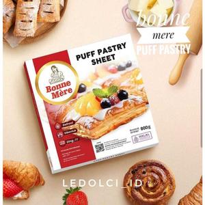 Jual PUFF PASTRY SHEET BONNE MERE 800 GRAM | BONNE MERE PUFF PASTRY ...