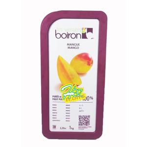 Jual Boiron Fruit Mango PUREE 1kg Frozen Food Import Sari Rasa Buah ...