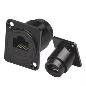 Jual Conector D-type Module RJ45 Socket Cable Female Signal Connector ...