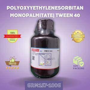Jual Polyoxyyethylenesorbitan Monopalmitate| Tween 40, 100 gram - Kab ...