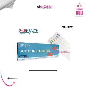 Jual (satuan) Suction Catheter ONEHEALTH Steril 6FR 8FR 10FR 12FR 14FR ...