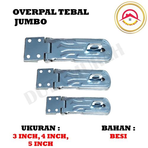 Promo Overpal Overpal Grendel Kaitan Kunci Pintu Gembok Engsel 3'' 4 ...