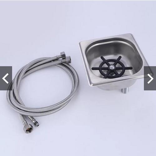 Promo Jug rinser stainless steel square automatic cup glass washer bar ...