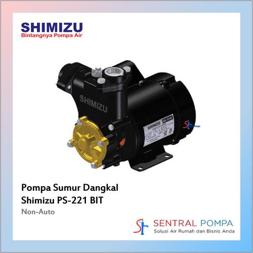 Jual Pompa Sumur Dangkal Shimizu PS-226 BIT Mesin Pompa Air Dorong dan ...