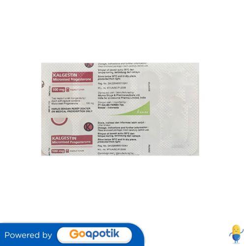 Jual KALGESTIN 100 MG BLISTER 10 KAPSUL - Kota Bekasi - Apotek Najeeb ...
