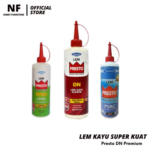 Promo Lem Kayu Presto dn alifatik interior 250 & 600 Lem kayu super ...