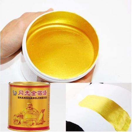 Jual 100g Cat Kayu dan Besi Emas / Neo Alkycoat Royal Gold / Cat Emas ...