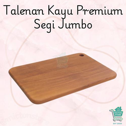 Promo MICTON Talenan Kayu Premium Segi Jumbo Talenan Kayu Pinus Food ...