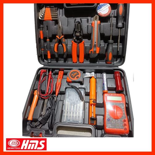 Jual Tool Kit Set Listrik Toolbox Hand Tools Perkakas Mekanik Rumah HMS ...