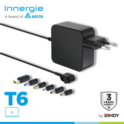 Promo Adapter INNERGIE T6 for Laptop Universal 65W 45W 19.5V 3.42A ...