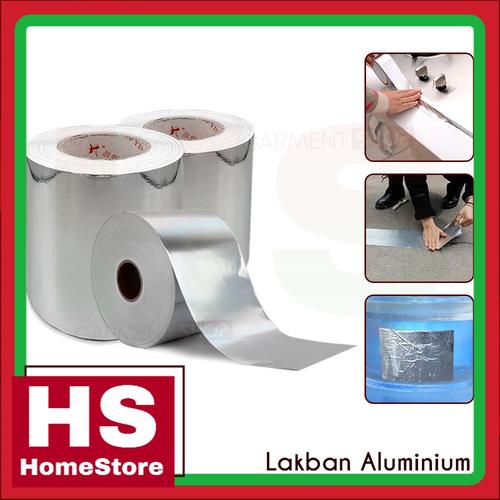 Promo Tape Isolasi Lakban Anti Bocor Alumunium Foil Tahan Panas Air ...