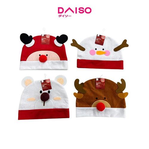 Jual Daiso Character Hat - Santa - Reindeer - Polar Bear - Snowman ...