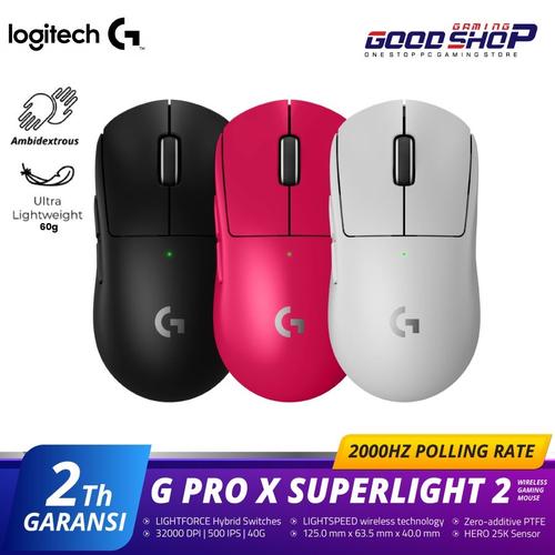 Promo Logitech G PRO X SUPERLIGHT 2 Mouse Gaming Wireless E-Sports ...