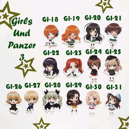 Jual Sticker Anime Girls und Panzer 3 Merchandise - Jakarta Pusat - A ...