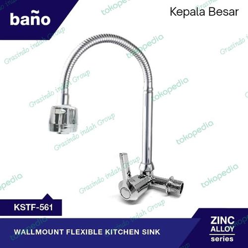 Jual Kran Angsa Flexible tembok / Kran cuci piring Flexible Tembok ...