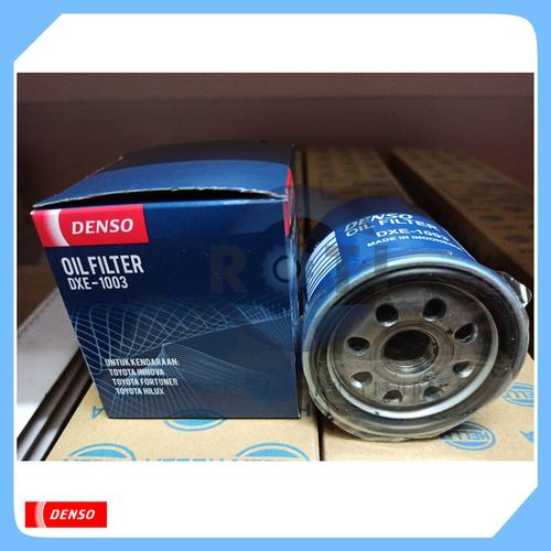 Jual DENSO FILTER OLI TOYOTA INNOVA / FORTUNER / HILUX // DXE-1003 ...