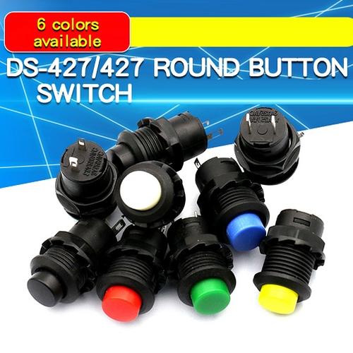 Jual 12mm Switch Tombol Push Button On Momentary OF Plastik 2 Kaki ...