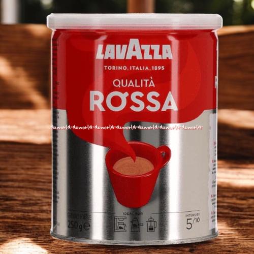 Jual Lavazza 250gr Qualita Rossa Kopi Bubuk Powder Coffee Kemasan ...