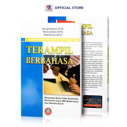 Jual Buku Bahasa Indonesia / Terampil Berbahasa : Menyusun Karya Tulis Akademik Memandu Acara ...