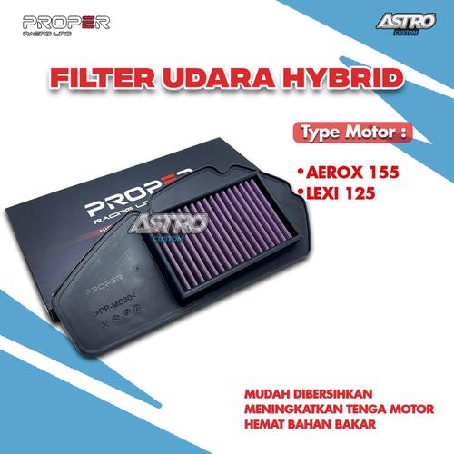 Jual Filter Udara Proper Racing Line LEXI 125 AEROX 155 OLD Air Filter ...