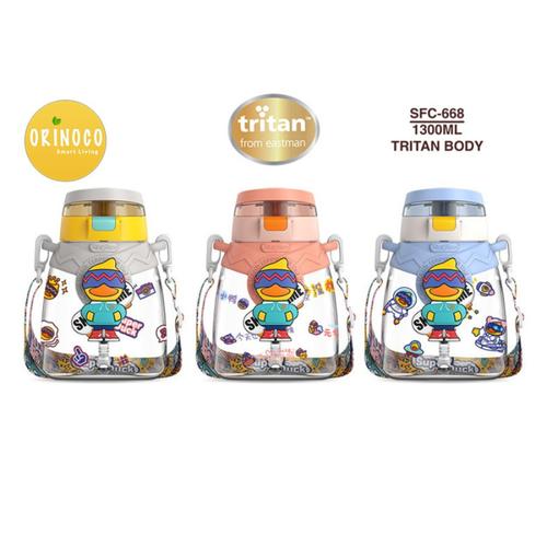 Promo Orinoco Botol Minum Plastik Tritan Bottle Anak SFC-668 Tali ...