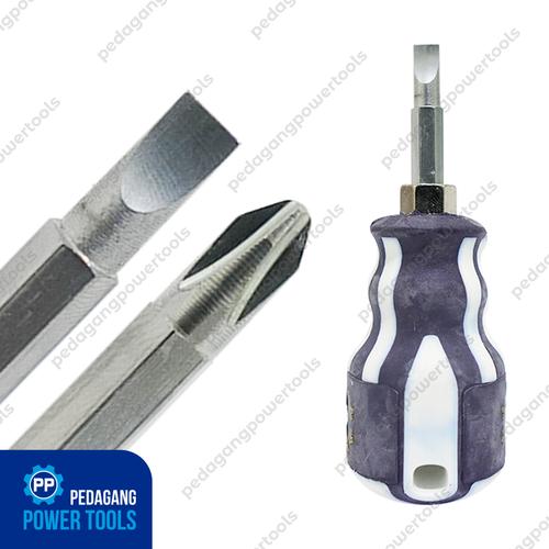 Jual OBENG MINI BOLAK BALIK PLUS MINUS HDT OBENG 2 WAY CEBOL - Kota ...