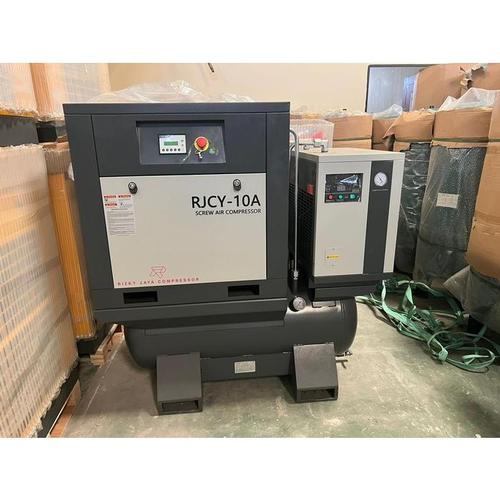 Jual Kompresor Screw 10 Hp Kompressor Angin 7.5kw Air Compressor 10hp 7 ...