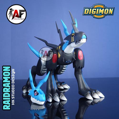 Jual Statue Action Figure Digimon Raidramon HX Studio Design Recast ...