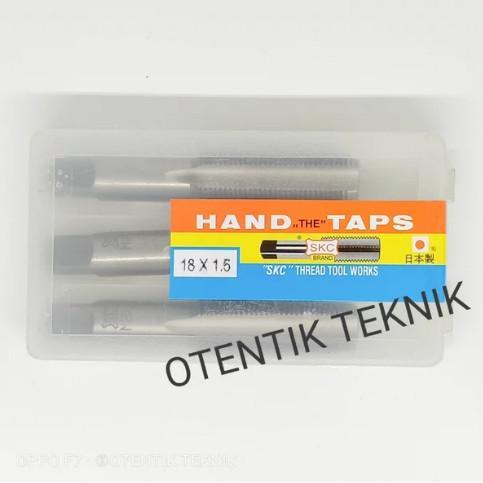 Jual HANDTAP SKC M18X1.5 - HAND TAP SKC M 18 X 1.5 - ALAT TAP 18MM X 1. ...