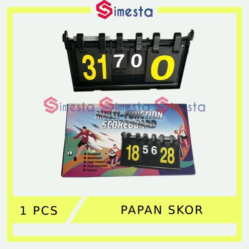 Jual Papan Skor Multifungsi Score Board Papan Skor Badminton - Jakarta ...