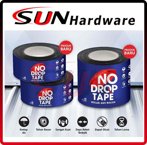 Jual No drop Tape Lakban Anti Bocor Pipa asbes Seng beton Atap Meteran - Lebar 5 cm - Kab ...