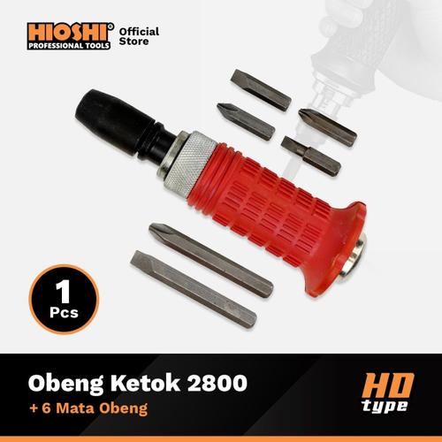 Jual HIOSHI/HOK001A/Obeng Ketok/Pukul/Set 7 Pcs/Tipe 2800/Multifungsi ...