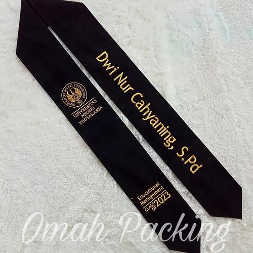 Jual (1 hari jadi) Selempang Wisuda Leher Polos / Selempang Kalung ...