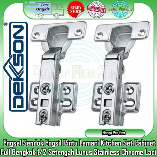 Jual Engsel Sendok Engsil Pintu Lemari Kitchen Set Tipe Full Bengkok 1/ ...