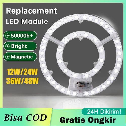 Jual 48/36/24Watt Sumber Cahaya Pengganti Lampu Langit-Langit Bundar ...