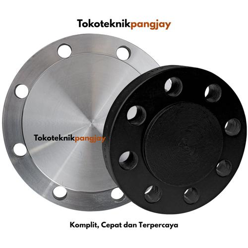 Jual 4" Blind Flange PN16 / Buta PN 16 - Besi (4 inch ) DN100 DN 100 ...