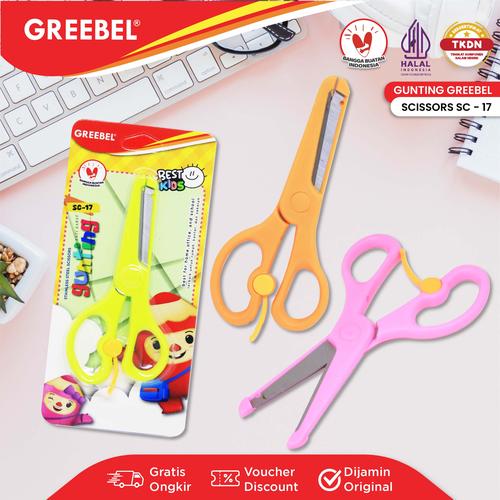 Promo GREEBEL Gunting Mini Gunting Anak (GUNTING SC-17) / Gunting ...