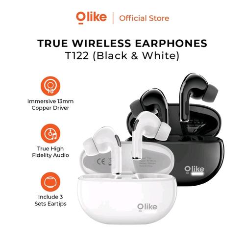 Jual Headset Bluetooth Olike T122 TWS Earphone Wireless 5.3 ORIGINAL - Putih - Kota Medan - Wp ...