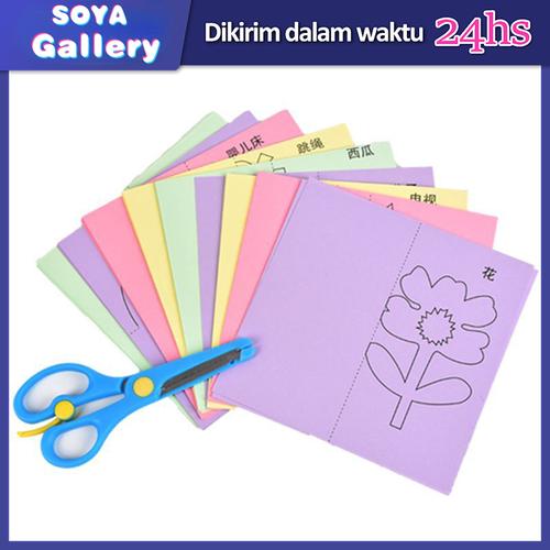 Promo Diy Paper Cut - Kit Aktivitas Menggunting Kertas untuk Anak-anak ...