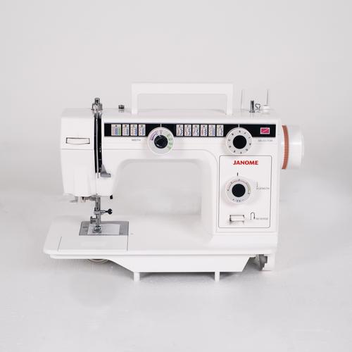 Jual Mesin Jahit Semi Portable JANOME NS385 / NS-385 SET ( KAKI + MEJA ) 385 Stitches - head ...