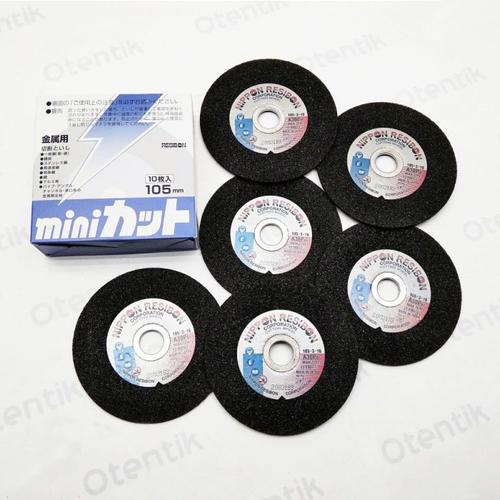 Jual NIPPON RESIBON POTONG 4X3 MM - BATU GERINDA 4" GURINDA CUTTING 4 ...