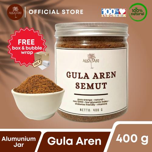 Promo Gula Aren Semut / Gula Aren Bubuk Alka Sari 400gr Kemasan Premium ...