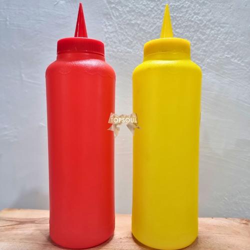 Jual Botol Saos GoGo 500ml Tutup Lancip Tempat Sambal Mayonaise Kecap ...