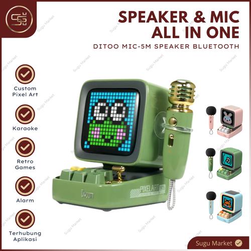 Promo DIVOOM MIC SPEAKER DITOO BLUETOOTH | DITOO-MIC PORTABLE SPEAKER ...