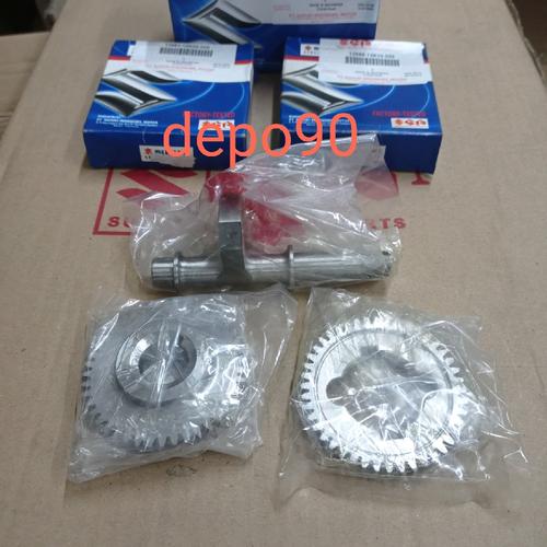 Jual Balancer set + gigi besar kecil Suzuki Satria FU Injeksi Original SGP 100% - As Balancer ...