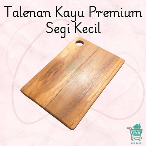 Promo MICTON Talenan Kayu Premium Segi Kecil Talenan Kayu Pinus Food ...