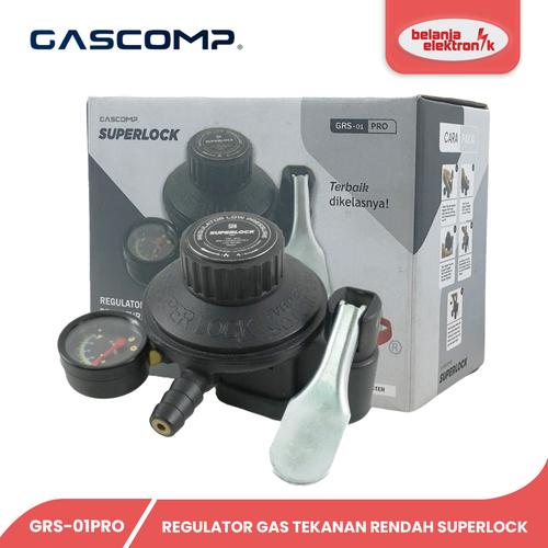 Jual GASCOMP REGULATOR GAS SUPERLOCK TEKANAN RENDAH GRS-01 PRO ...