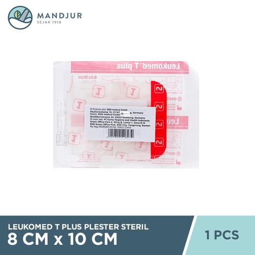 Jual Leukomed T Plus Plaster Steril 8 CM x 10 CM - Plester Penutup Luka ...