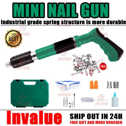 Promo 【COD】(COD) Nail Gun Hand Riveters Alat Tembak Paku Beton Nail ...